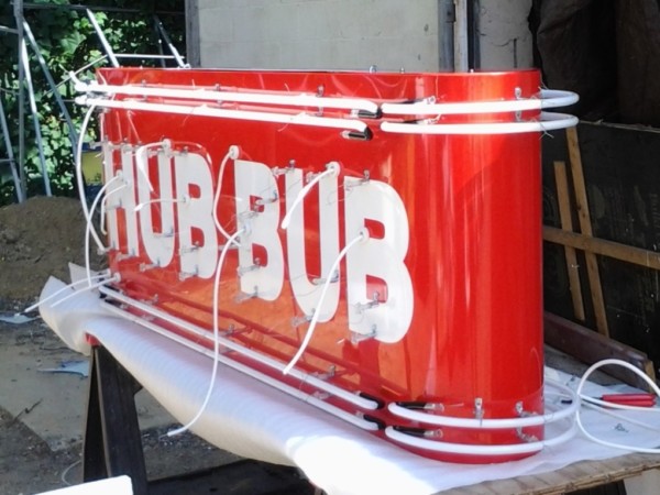 Hub Bub Sign Fabrication - Sky Neon Signs