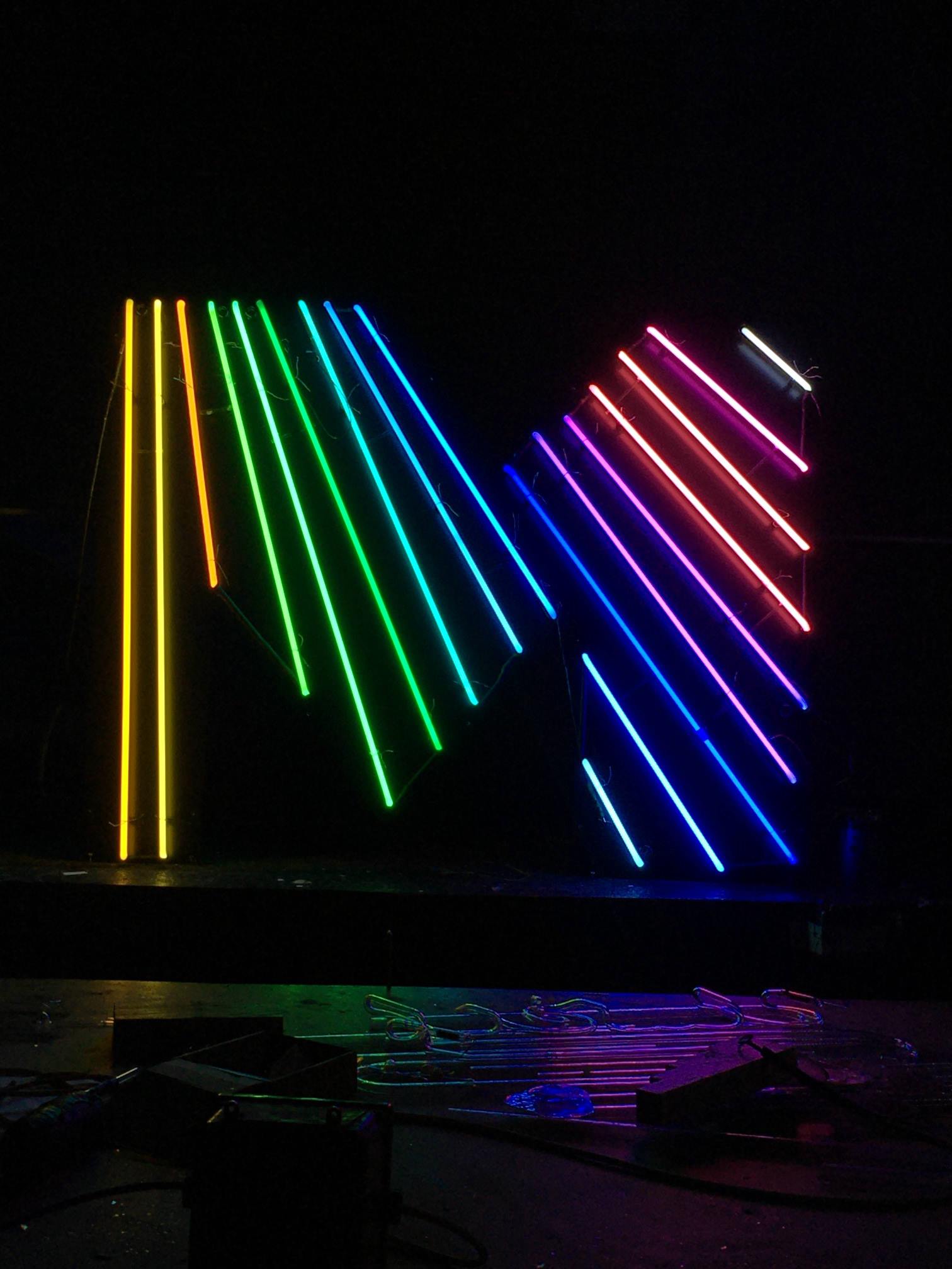 M Sign - Sky Neon Signs